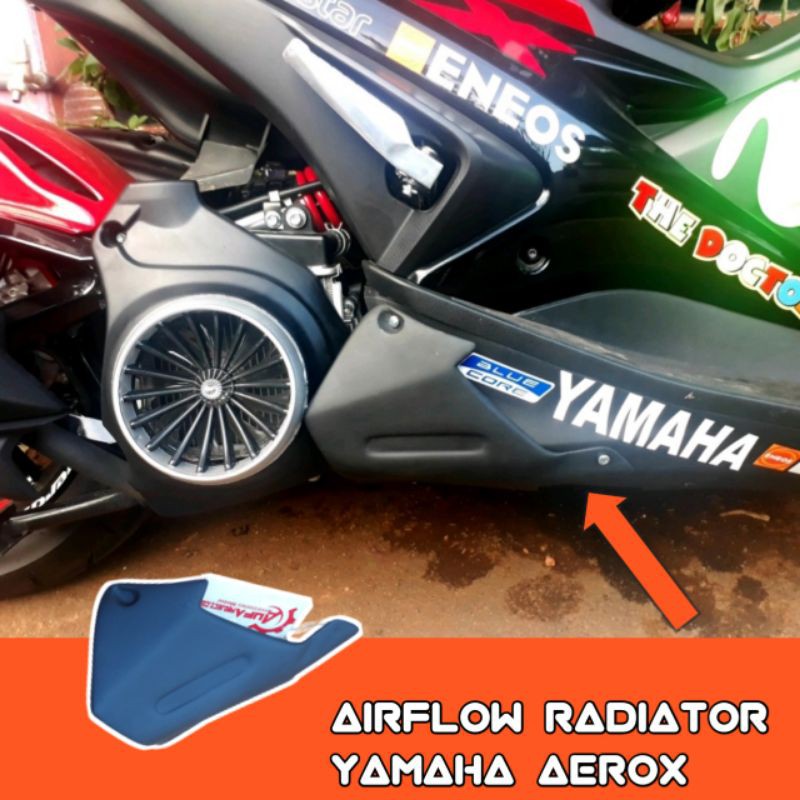 Jual Airflow Radiator Aerox 155 Aksesoris Motor Aerox 155 | Shopee ...