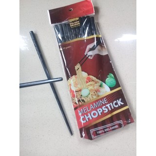 Jual Sumpit Ulir 22cm Hitam ChopStick 20 Pcs Melamine - Golden Dragon ...
