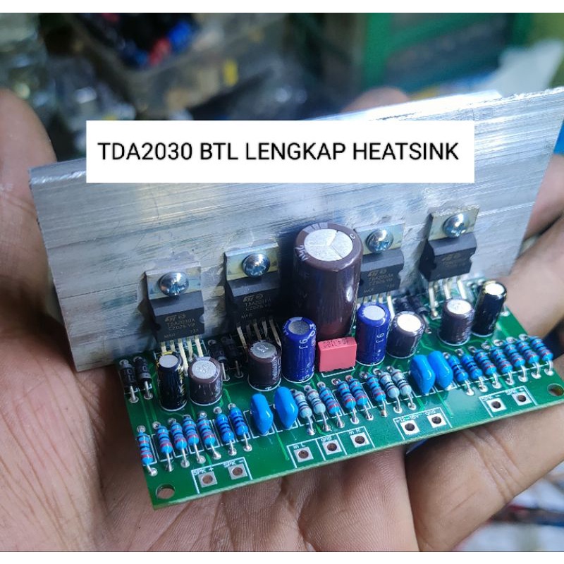 Jual Kit Driver TDA2030 DA2050 LM1875 BTL Stereo Lengkap Heatsink | Shopee Indonesia
