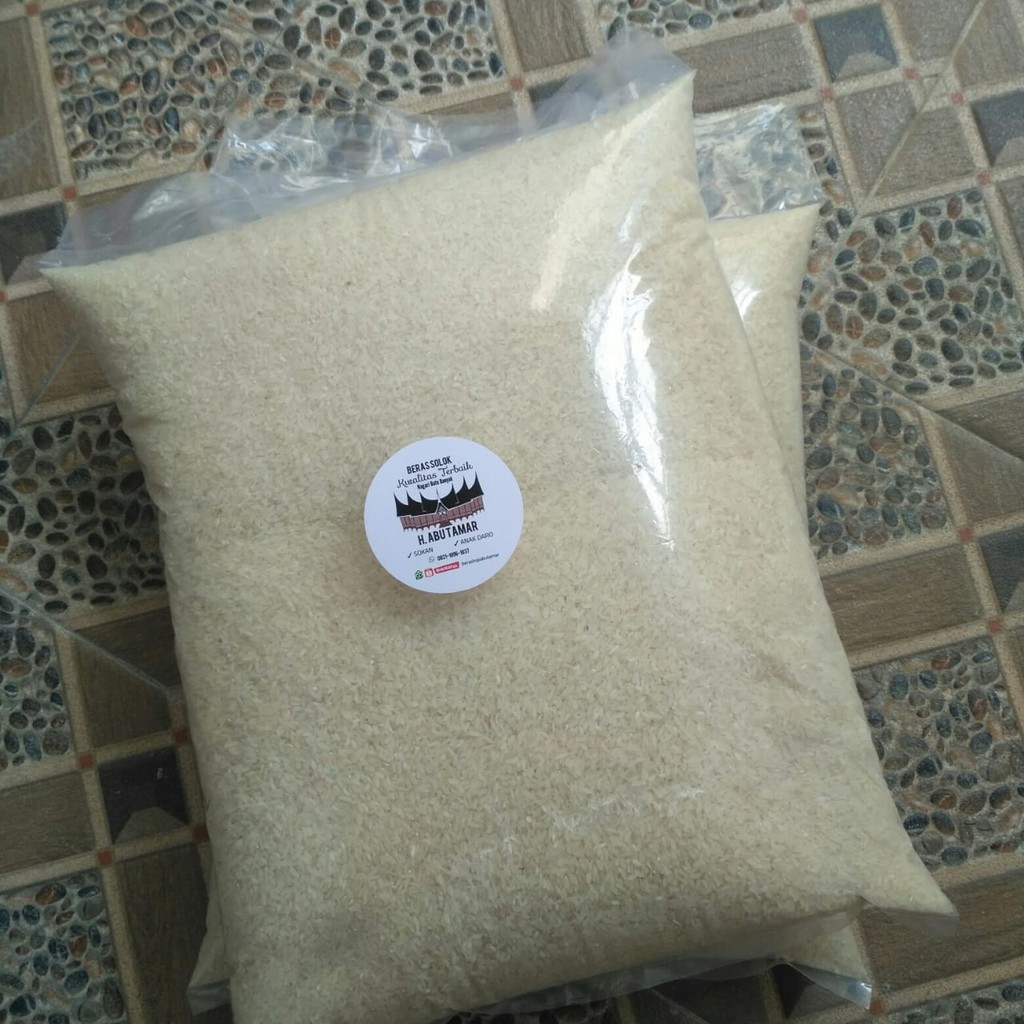 Jual Beras Solok Asli 10Kg - Haji Abu Tamar - Beras Sokan/ Cisokan ...