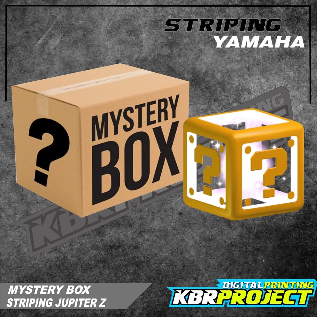 Jual [COD]MYSTERY BOX STRIPING JUPITER Z | Shopee Indonesia