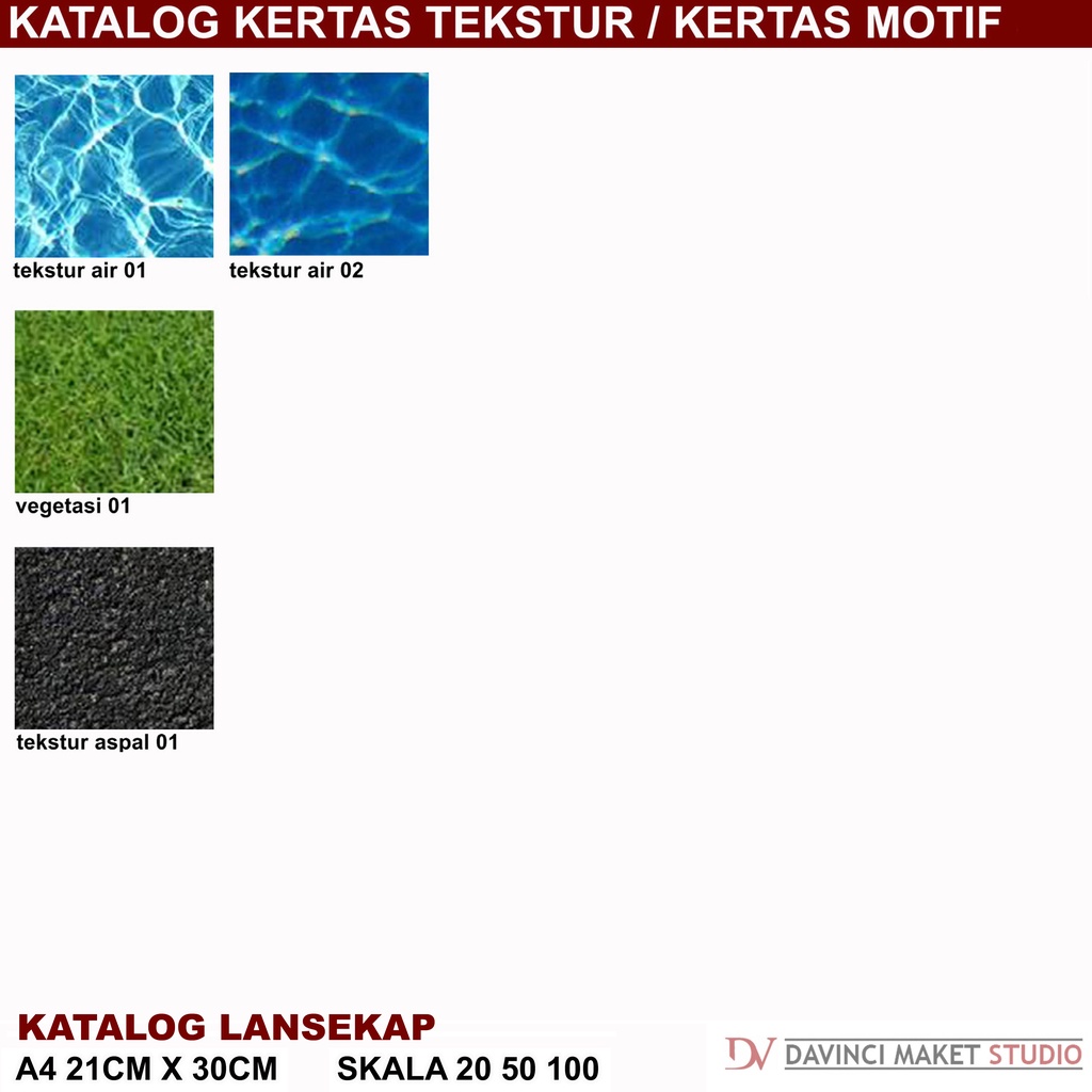 Jual Kertas Tekstur Bahan Lansekap 01 Maket Diorama - Motif Lansekap ...