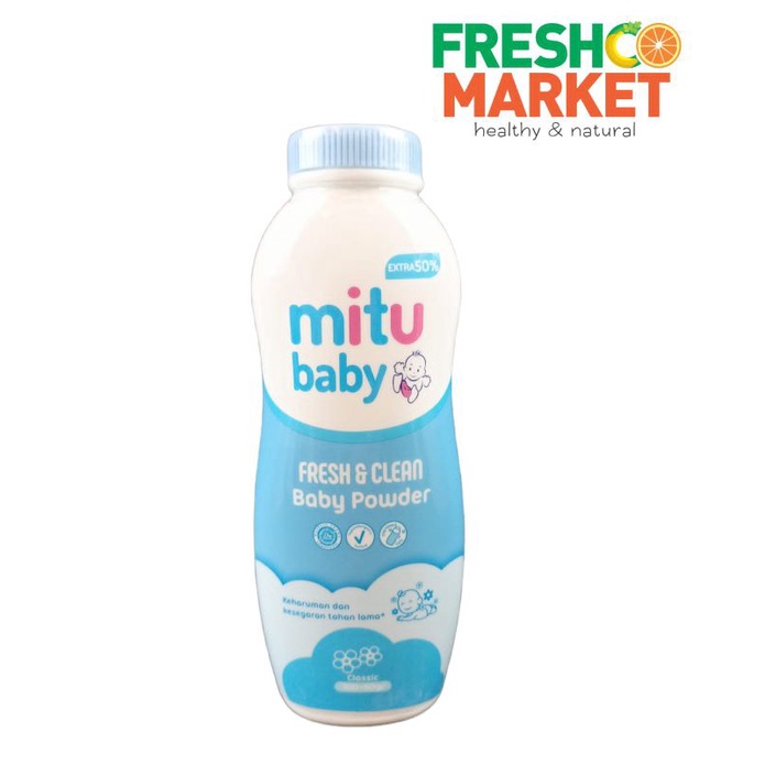 Jual MITU BABY POWDER BLUE 100GR | Shopee Indonesia