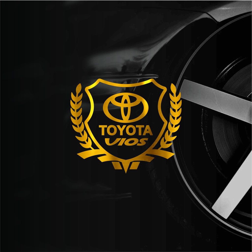 Jual Sticker Toyota Gold/Emas | cutting sticker | Shopee Indonesia