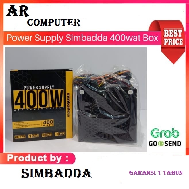 Jual Power Supply Simbadda 400W BOX | Shopee Indonesia