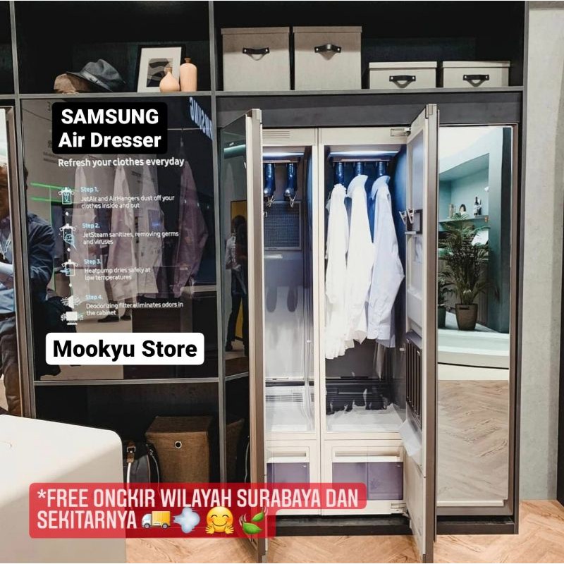 Jual SAMSUNG Air Dresser / AirDresser | DF60A8500WG | Anti Bakteri ...