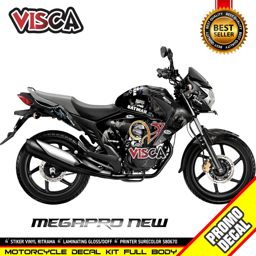 Jual Decal Mega Pro New Decal Megapro Fullbody Stiker Motor MegaPro New ...