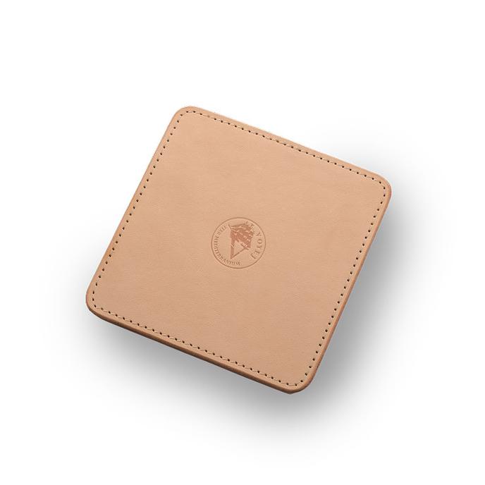 Jual VOYEJ Leather Coaster II - Tatakan Gelas Kulit Sapi Asli | Shopee ...