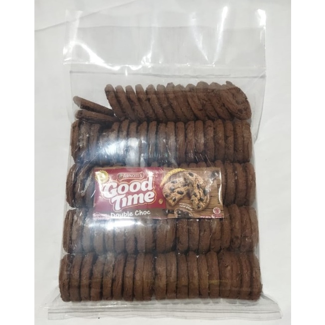 Jual SNACK KILOAN GOOD TIME DOUBLE CHOC KEMASAN 500gr | Shopee Indonesia