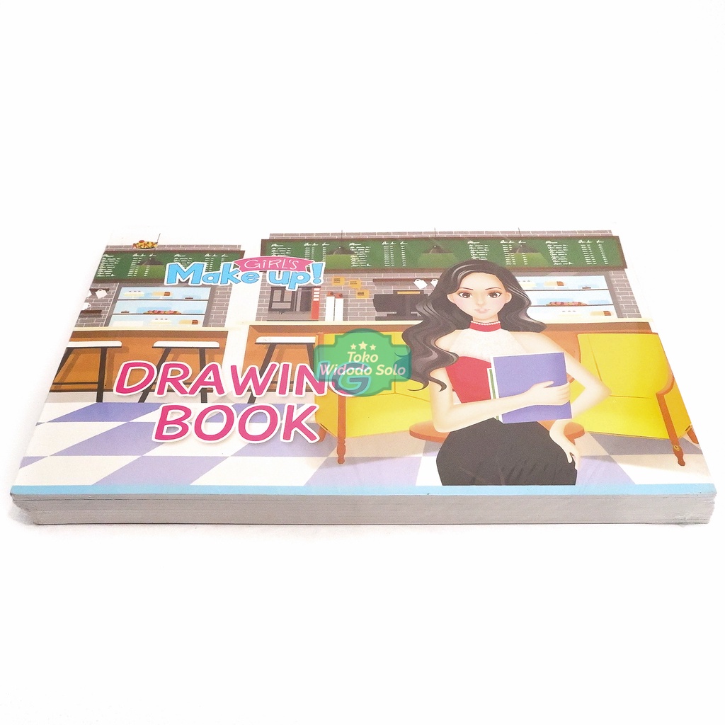 Jual Buku Gambar 20x30 Kiky Drawing Book Fancy Isi 10 Lembar - 1 Pack ...