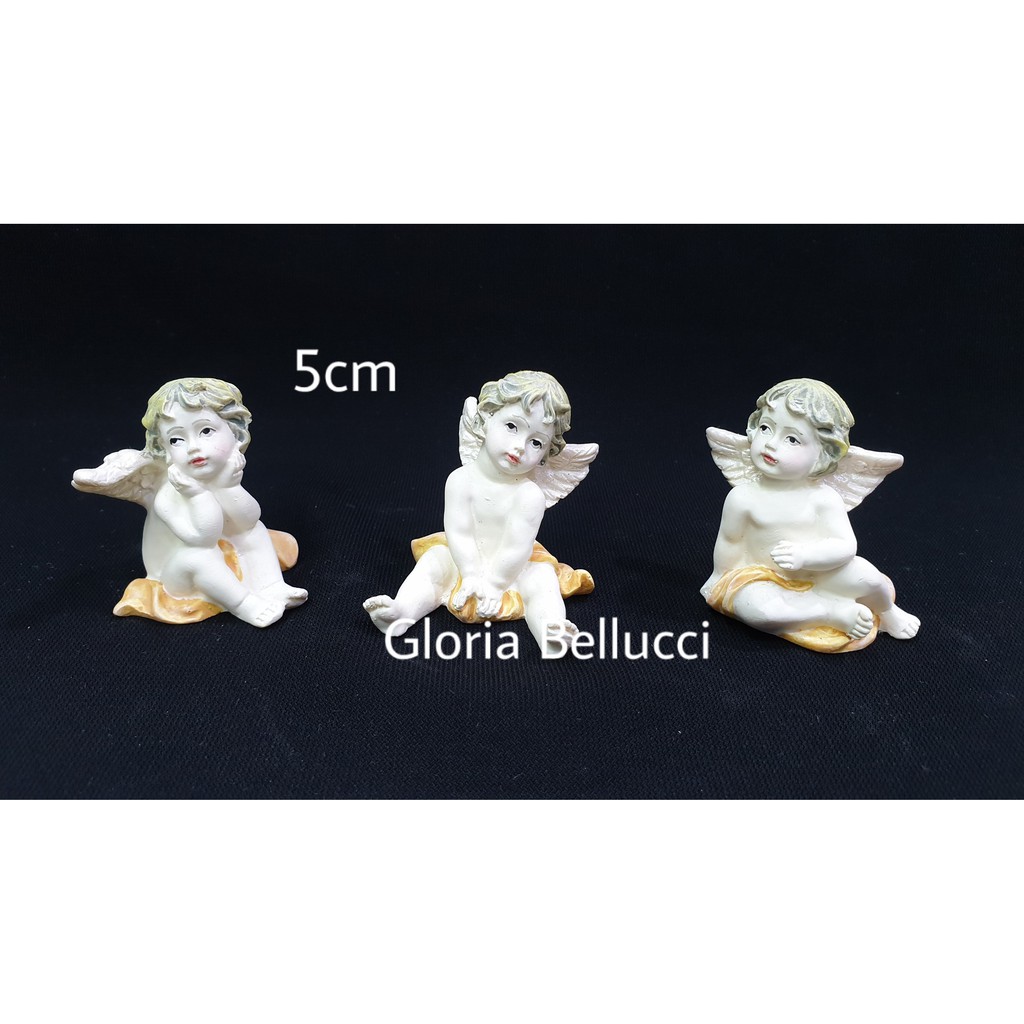 Jual patung pajangan angel gabriel miniatur malaikat 3 dekorasi rumah ...