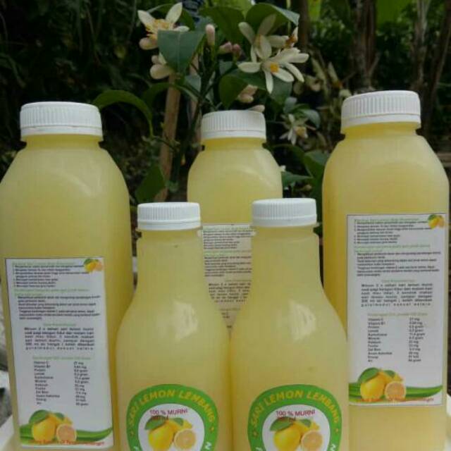 Jual Sari Lemon Lokal Lembang Bandung (Asli 100 Perasan Lemon) | Shopee ...