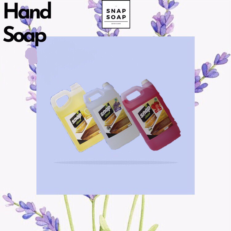 Jual Snap Clean Hand Soap 4 Liter Sabun Cuci Tangan Termurah ( Handsoap ...