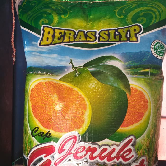Jual beras cap jeruk 10kg pulen original segel | Shopee Indonesia