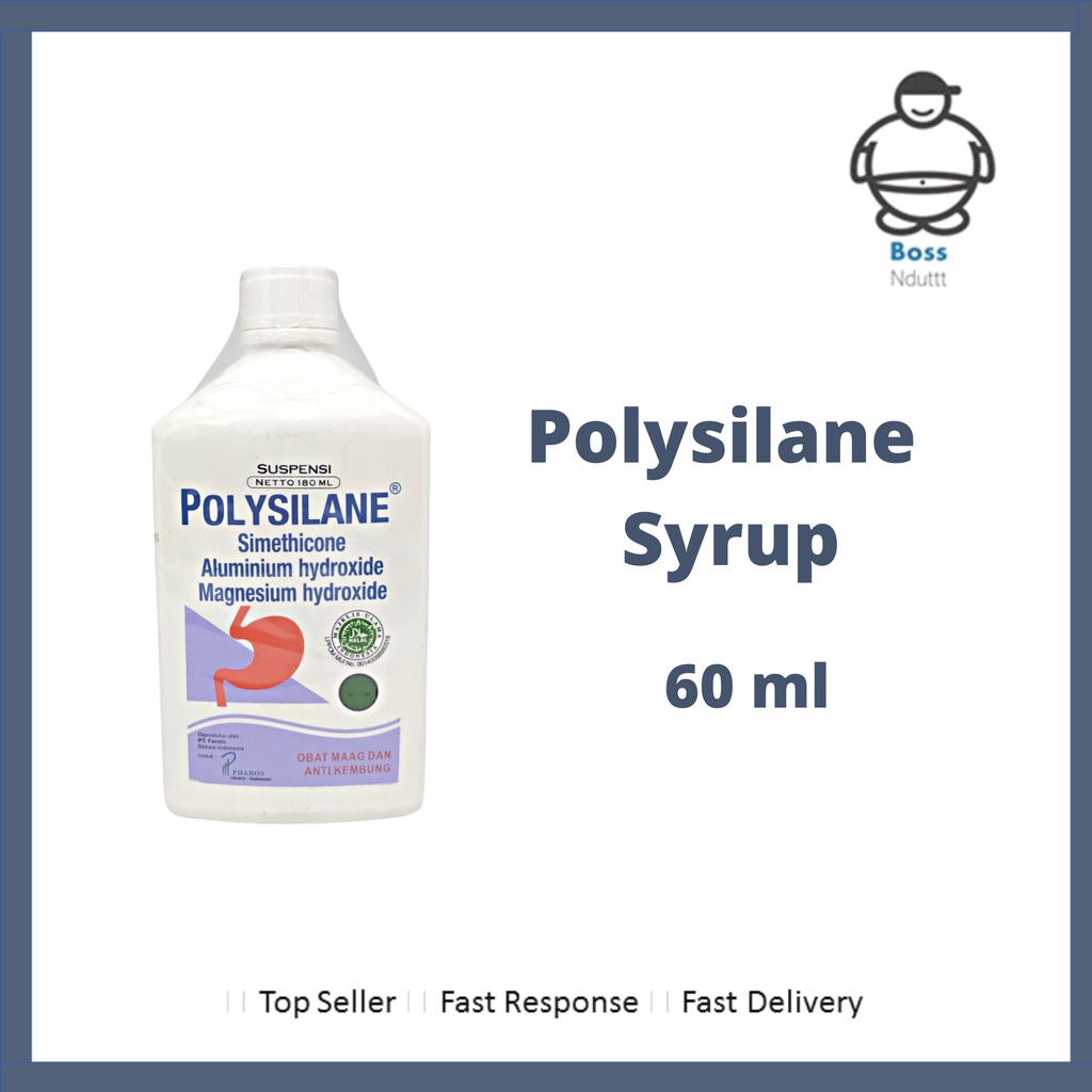 Jual Polysilane Suspensi 180ml 180 ml Obat Maag dan Anti Kembung ...