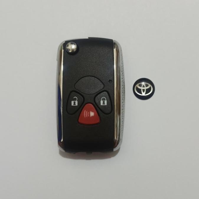 Jual Casing/Cover Kunci Lipat Flip Toyota Innova Fortuner Altis 3 ...