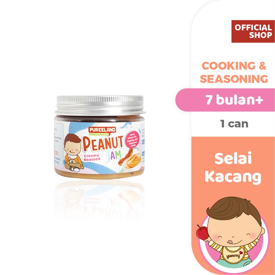 Jual Pureeland Natural Baby Jam / Selai MPASI / No Added Sugar ...