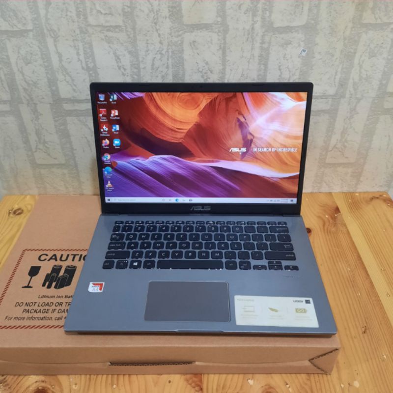Jual Laptop Asus VivoBook X409BA Amd A4-9125 Gen 7th Ram 4GB SSD 256GB ...