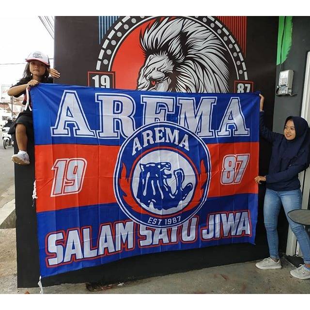 Jual Bendera Arema Jumbo | Shopee Indonesia