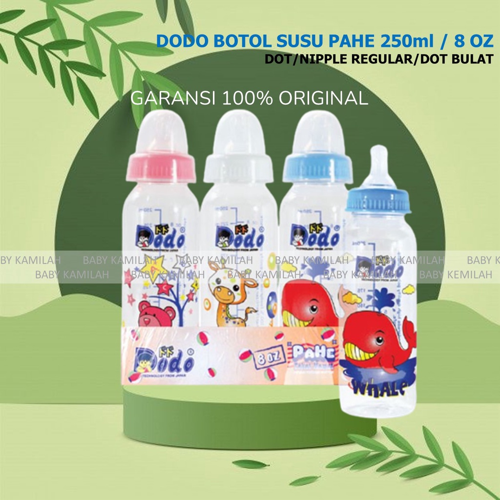Jual DODO Botol Susu Dot Bulat 240ml Tipe PAHE | Shopee Indonesia