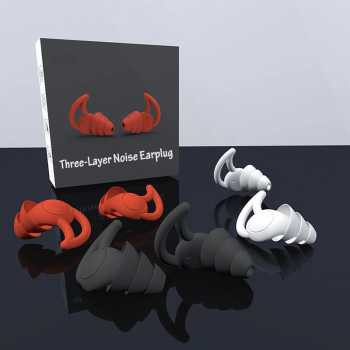 Jual iMeBoBo Penutup Telinga Ear Plug Noise Reduction 2 Layer - VO75 ...