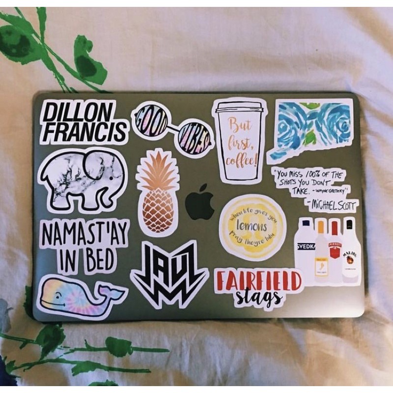 Jual (PART 2) STICKER LAPTOP CUSTOM AESTHETIC CUTTING TUMBLR STIKER ...