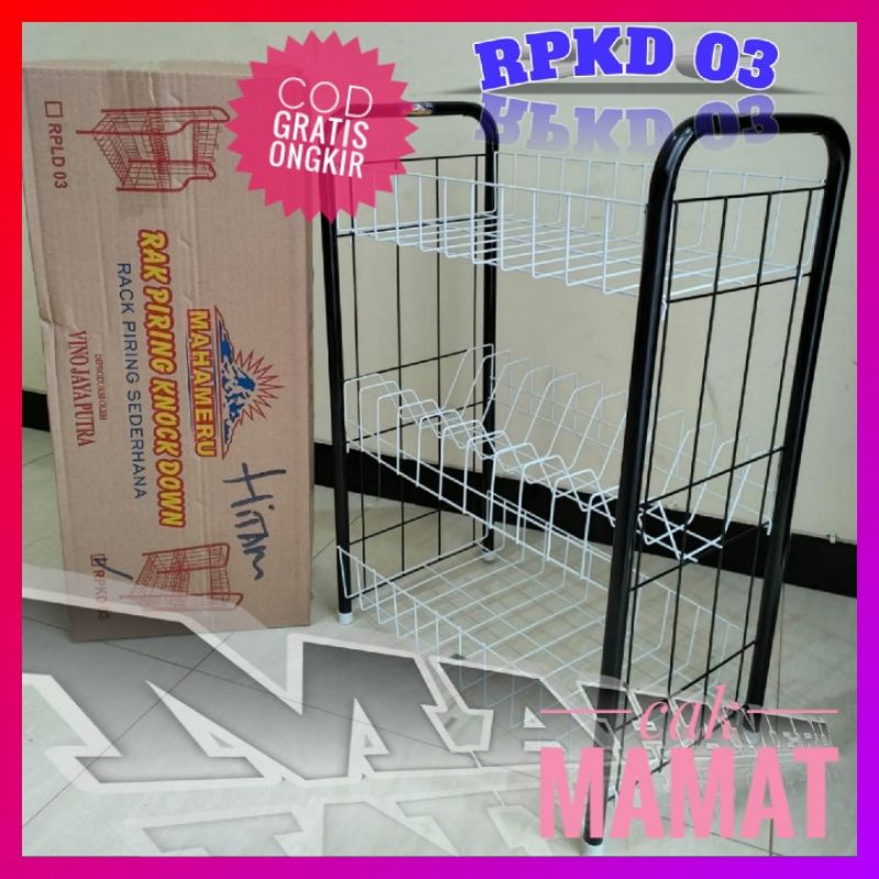 Jual rak piring portable RPKD 03 U | Shopee Indonesia