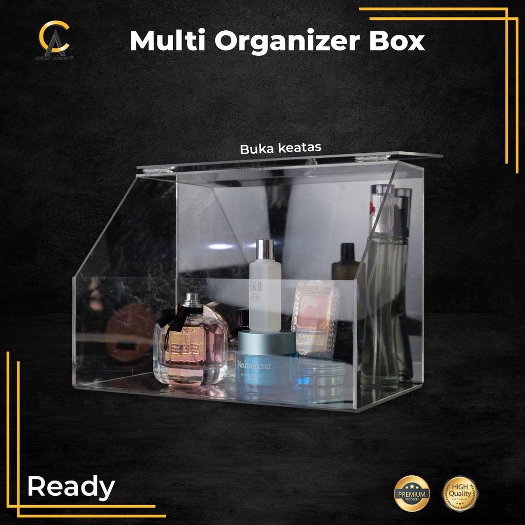 Jual Multi Organizer / Box Akrilik / Box Multifungsi / Tempat ...
