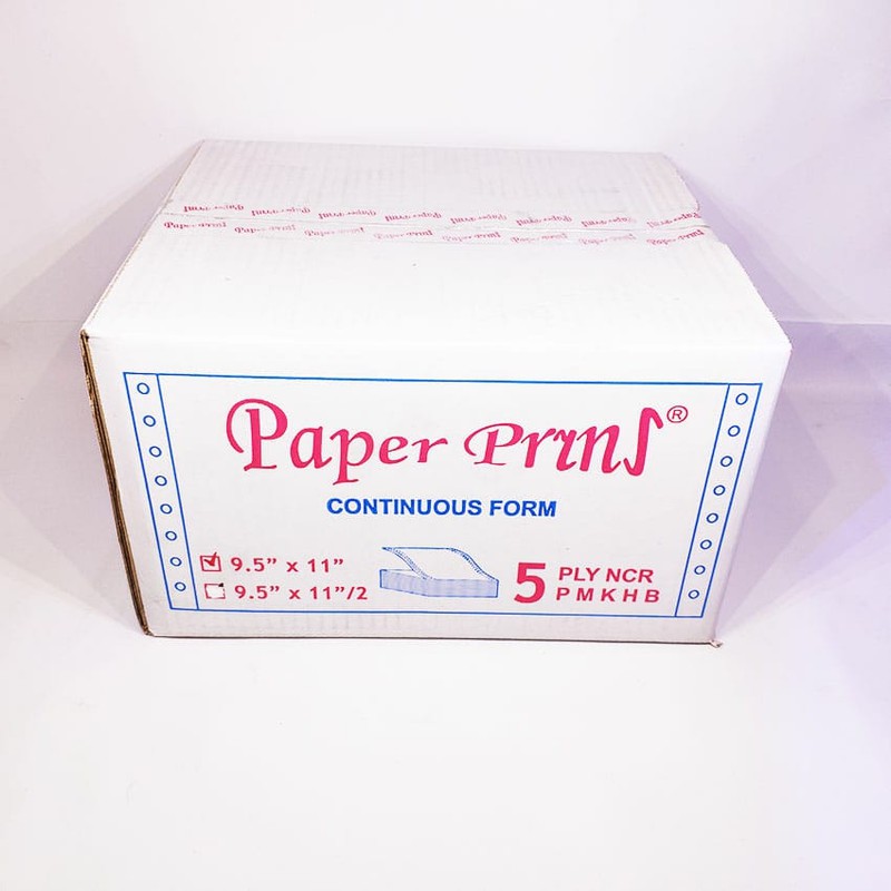 Jual Paper Pryns Continuous Form 9,5 x 11 5ply warna | Shopee Indonesia