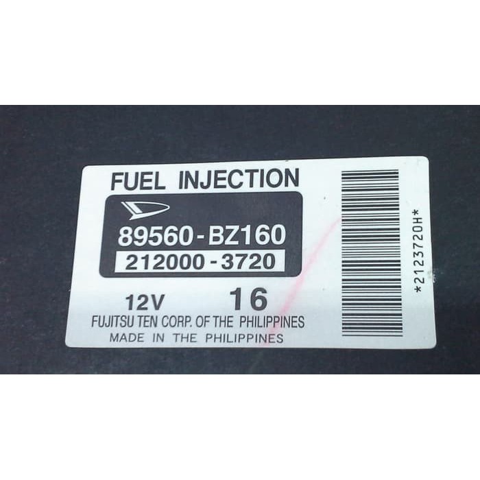 Jual BZ160 Komputer Computer Fuel Injection Avanza VVTI Type S | Shopee ...