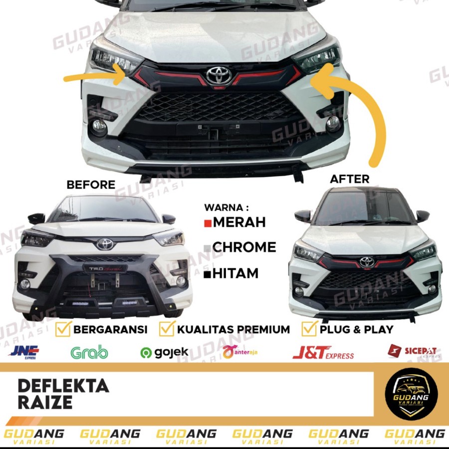 Jual Cover Grill Raize Sport | Shopee Indonesia