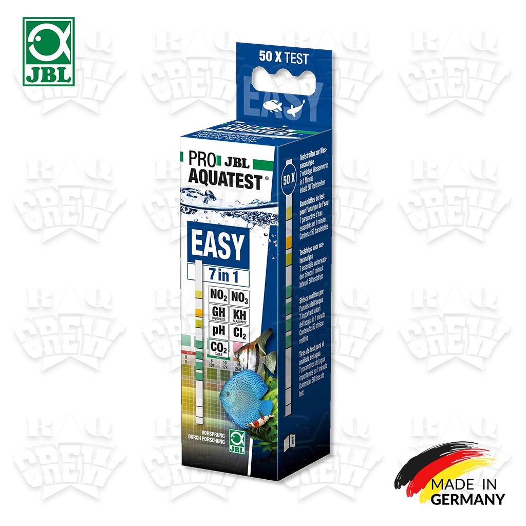 Jual JBL Water Test 7in1 50 Strips Kit Tes Alat Ukur Parameter Air ...