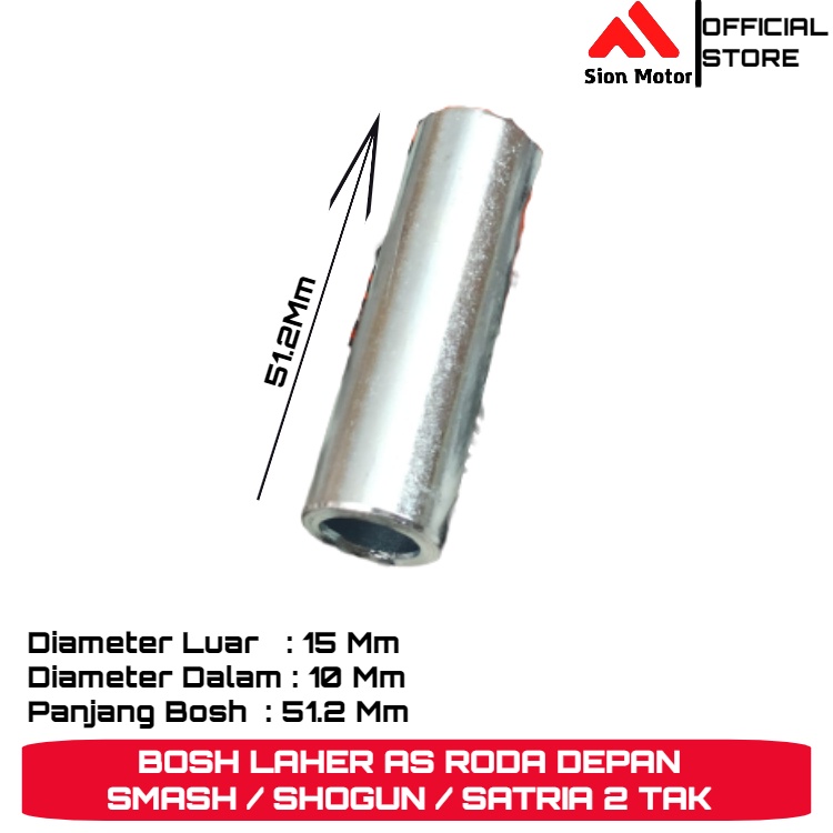 Jual Bosh Laher Roda Tromol Depan Suzuki Shogun 110 / Shogun 125 / New ...