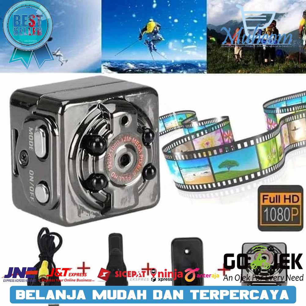 Jual SpyCam Kamera Pengintai/Spy camera Mini DV infrared SQ8 Kamera ...