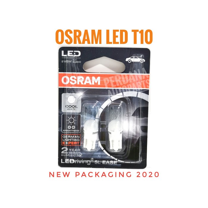 Jual OSRAM T10 LED Cool White isi 2bohlam | Shopee Indonesia