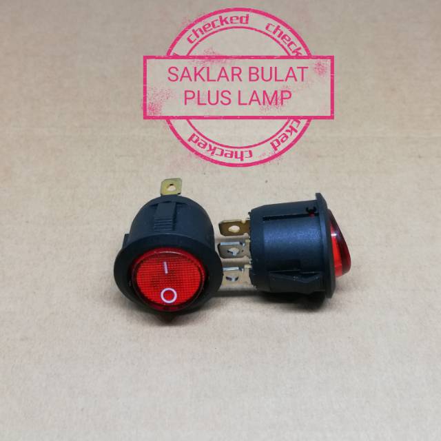Jual SAKLAR BULAT PLUS LAMP KECIL | Shopee Indonesia