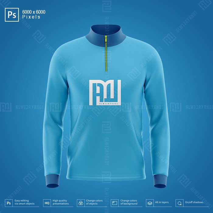 Jual MOCKUP JAKET QUARTER ZIP - RESOLUSI 6000x6000 Pixels | Shopee ...