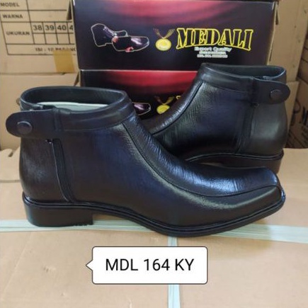 Jual Sepatu Kulit PDH boots Polri TNI security guard PNS sepatu kerja ...