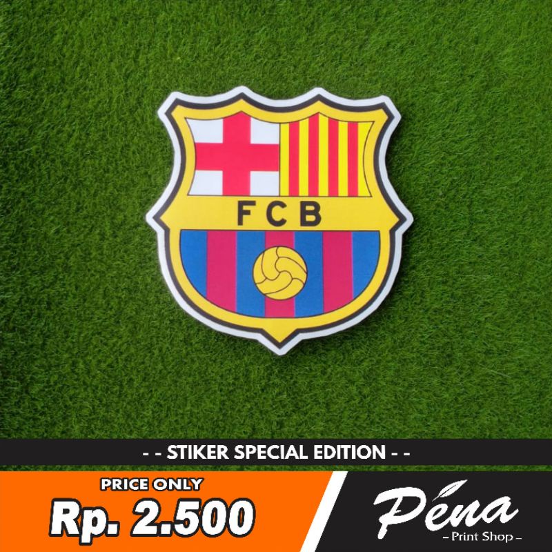 Jual Stiker Barcelona Sticker Bola Liga Spanyol | Shopee Indonesia