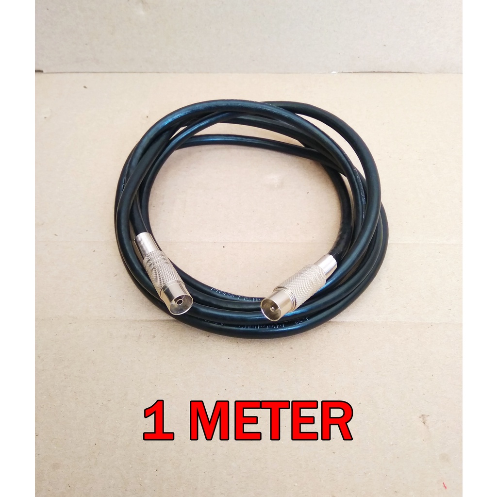 Jual Kabel Loop Out - Kabel Antena TV 1 Meter - Jack Besi Cowo-Cewe ...