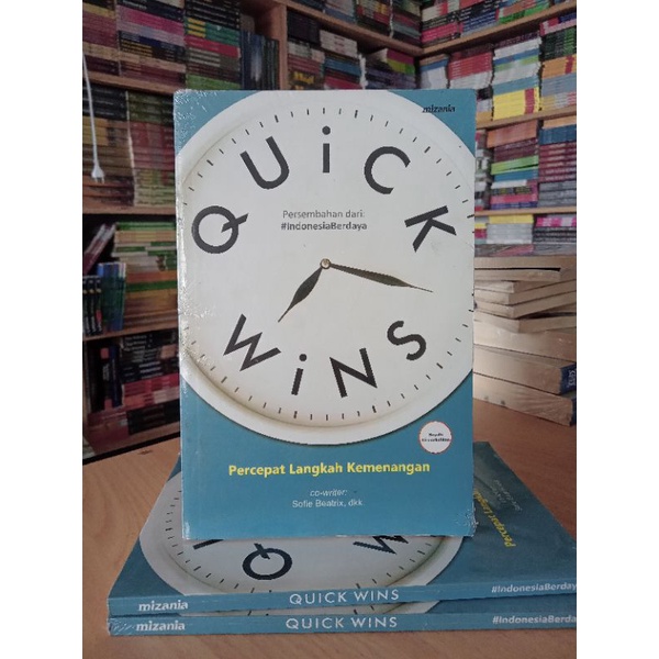 Jual BUKU QUICK WINS | Sofie Beatrix | Shopee Indonesia