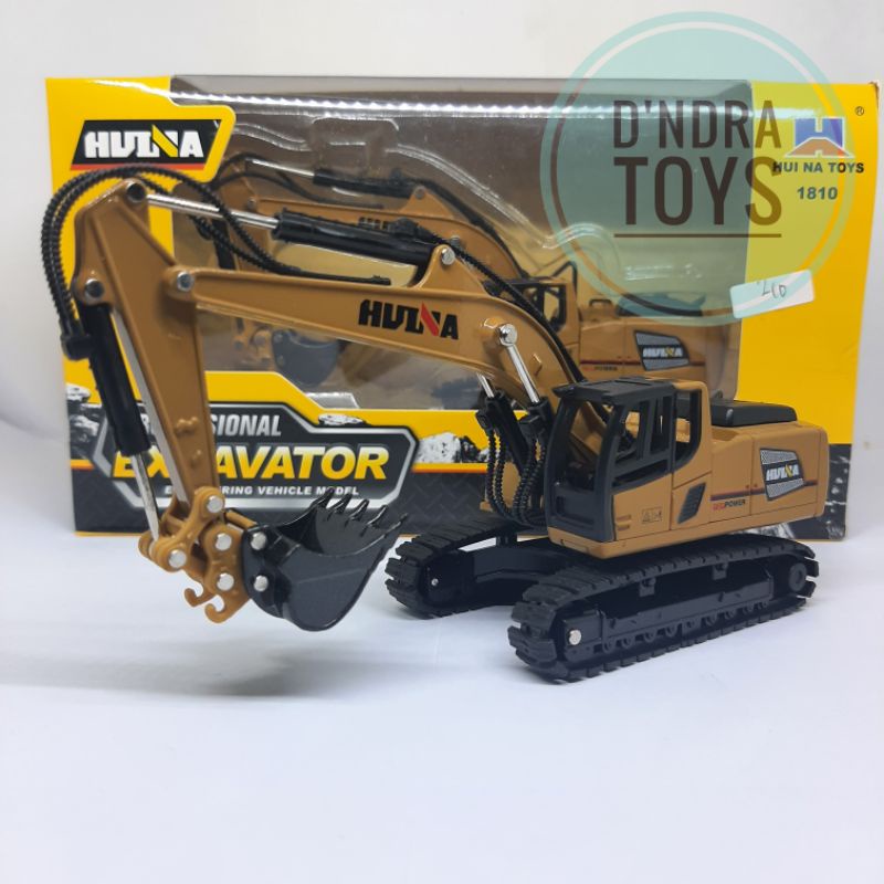 Jual Diecast Alat Berat Excavator Huina Skala 1/60 Miniatur Excavator ...