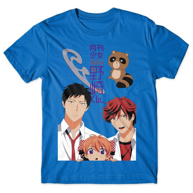 Jual Kaos Anime Gekkan Shoujo Nozaki Kun - Anime Manga - Chicken ...