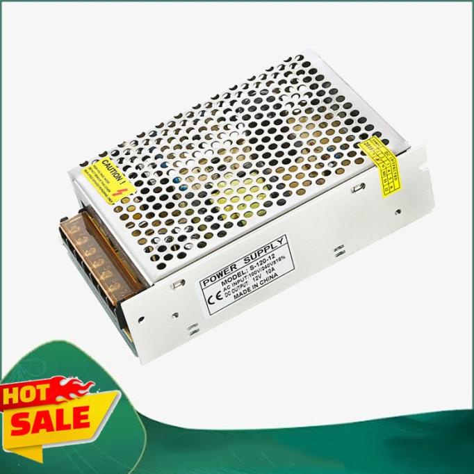 Jual JUAL!JUAL! power supply 10A/12V jaring 12v 10a trafo cctv lampu led | Shopee Indonesia
