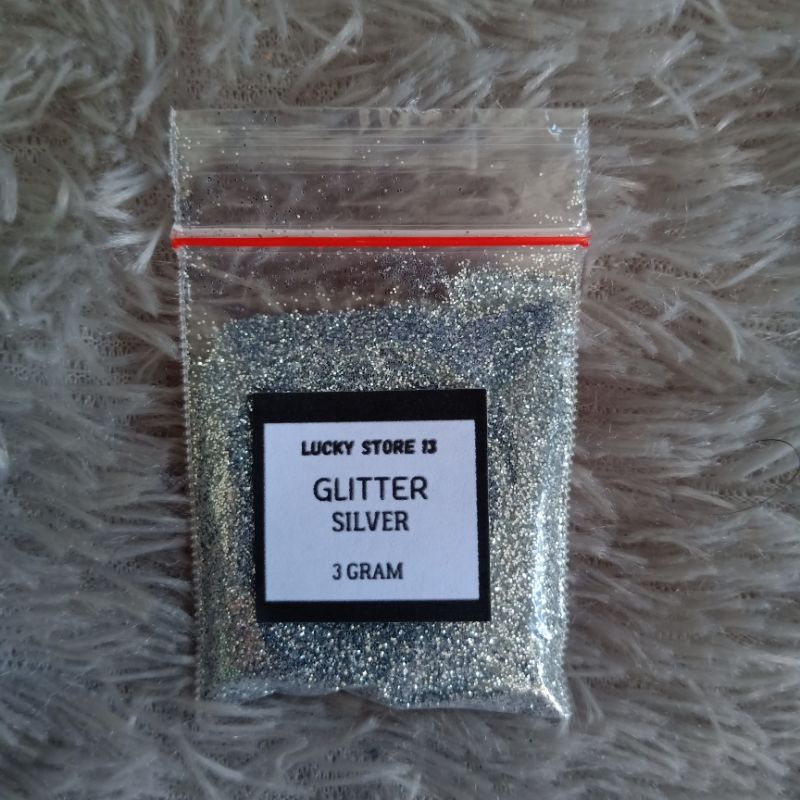 Jual GLITTER Serbuk 3 GR 3gr gram Plastik Gliter Eceran Pernak Pernik ...