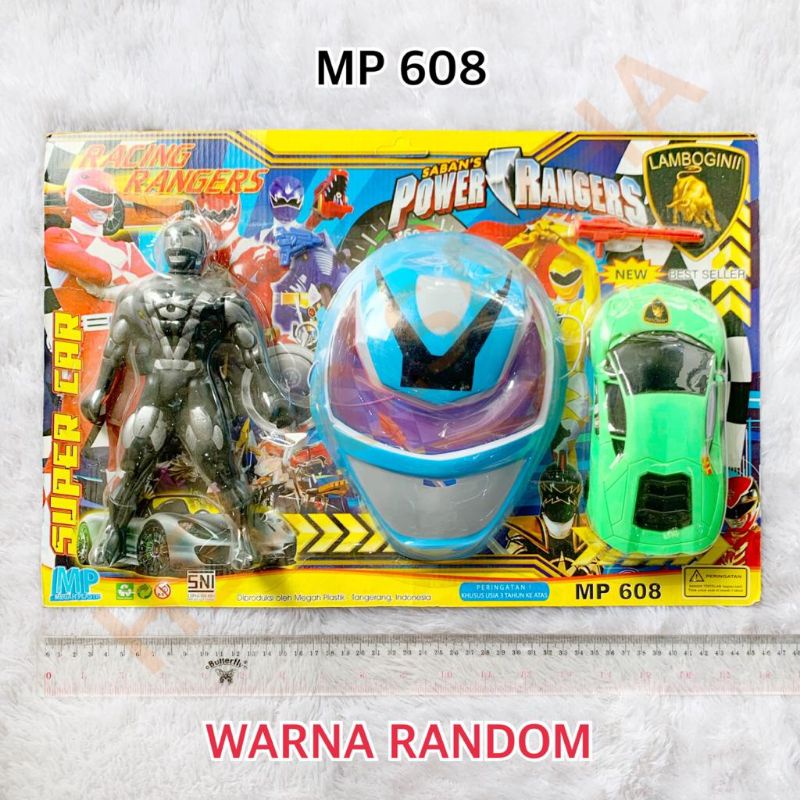 Jual MAINAN MP 608 SABAN'S POWER RANGERS RANGER TOPENG & ROBOT ROBOTAN ...