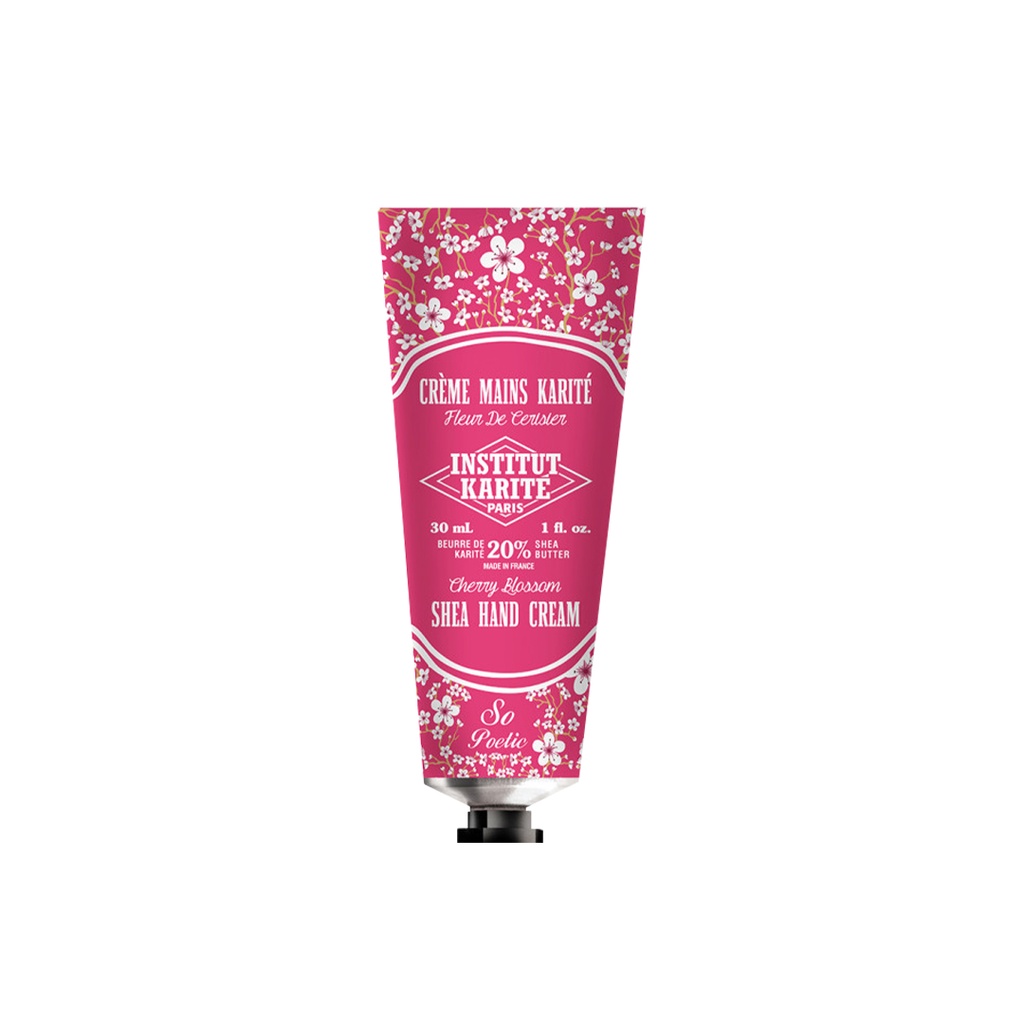 Jual Institut Karite Shea Hand Cream Cherry Blossom 30ml | Shopee Indonesia