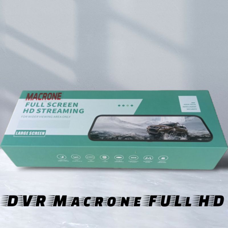 Jual Spion DVR DashCam Macrone FULL HD - Rear / Front Kamera Rekam ...