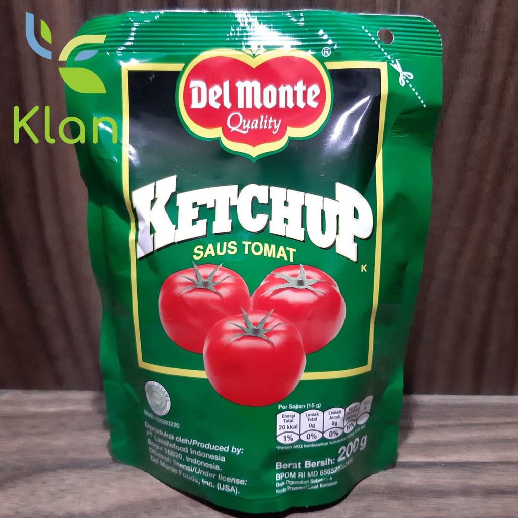 Jual DEL MONTE TOMATO SAUCE / DELMONTE SAUS SAOS TOMAT 200 GRAM ...