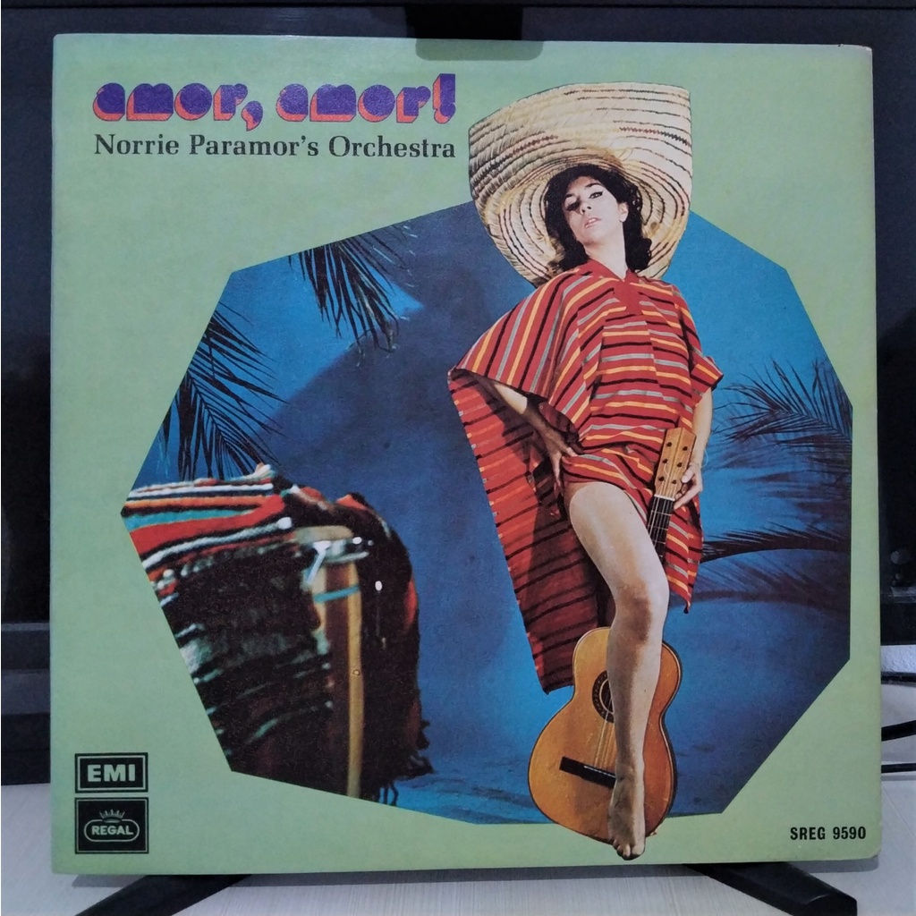 Jual Piringan Hitam Vinyl LP 12" - AMOR AMOR - GREAT LATIN STANDARD BY ...